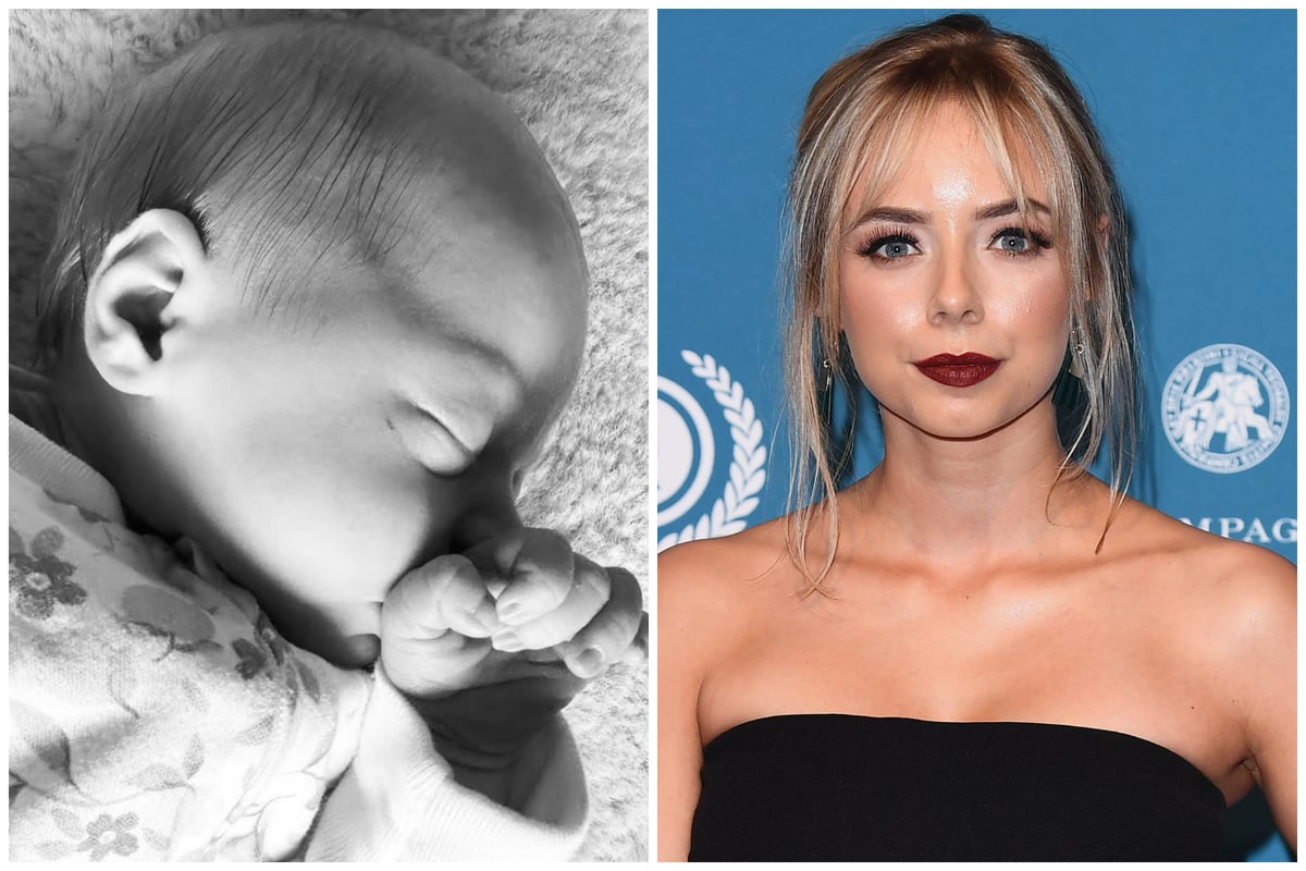 Coronation Street star Sacha Parkinson gives birth to first child