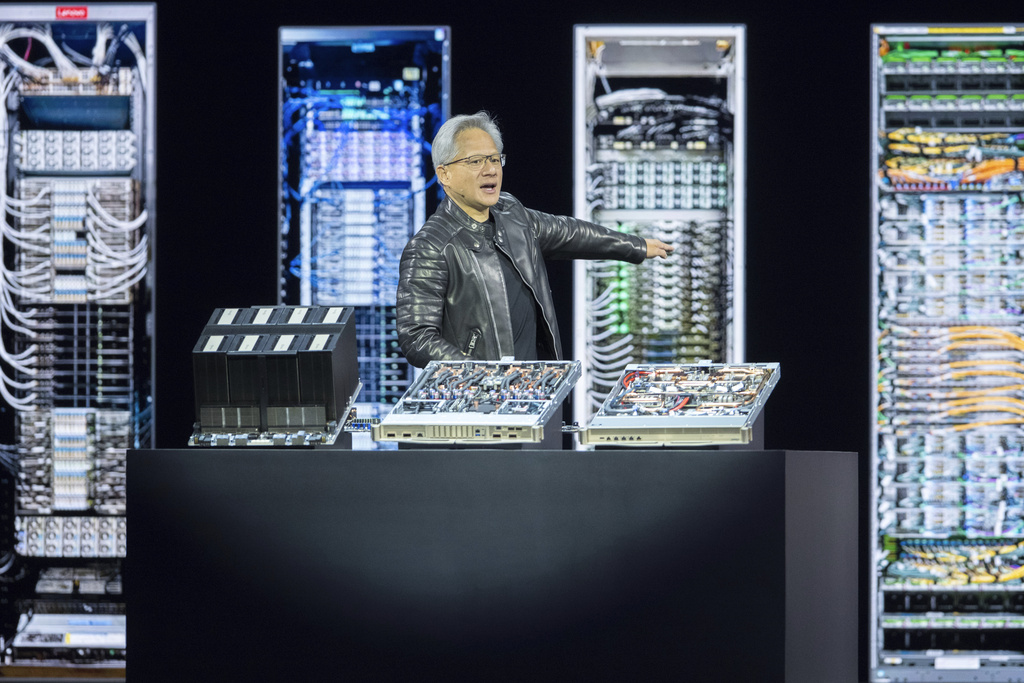 Tech shares fall after Nvidia says new US controls on exports of AI ...