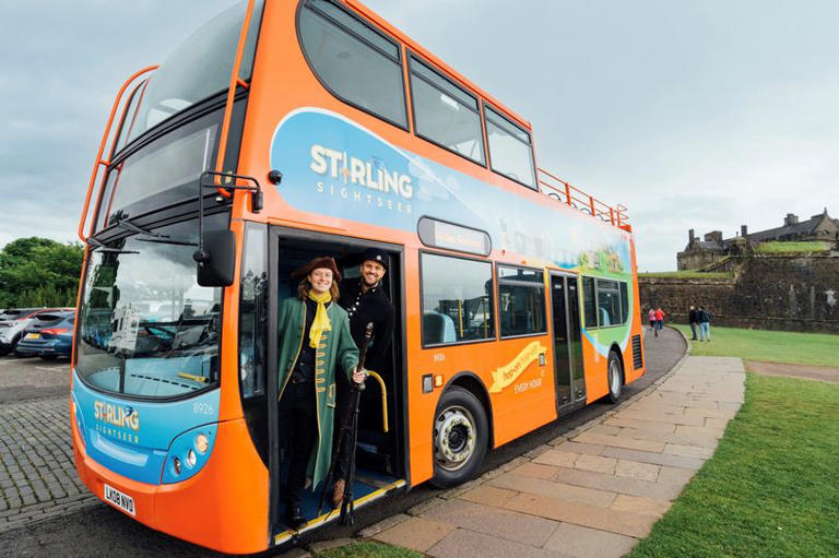 Stirling's 'sightseer' bus to return for busy summer tourist season