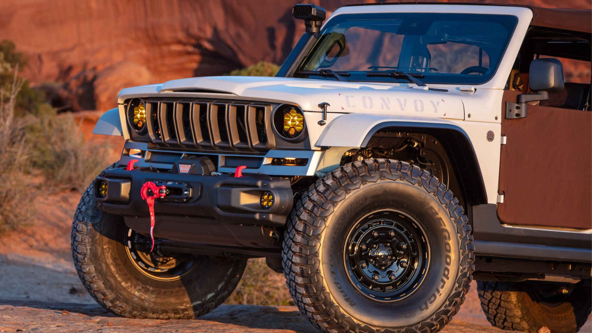 Photos: Military-inspired Jeep Convoy Concept honors its iconic 1962 truck