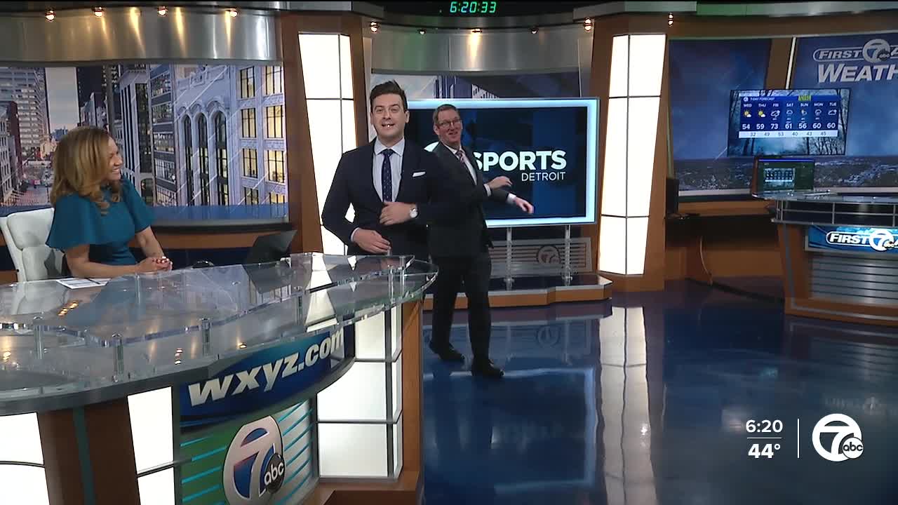 Dave Rexroth does his best Tarik Skubal impression