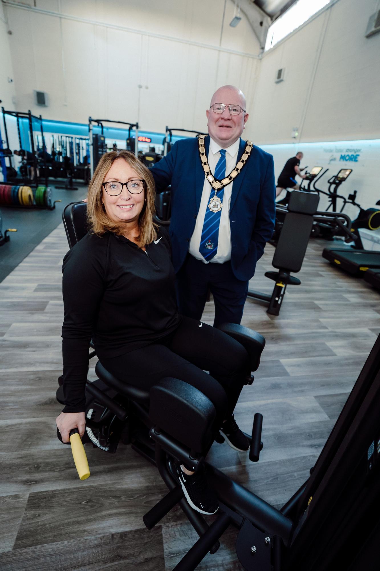 £120,000 investment unveiled at Crumlin Leisure Centre Fitness Suite