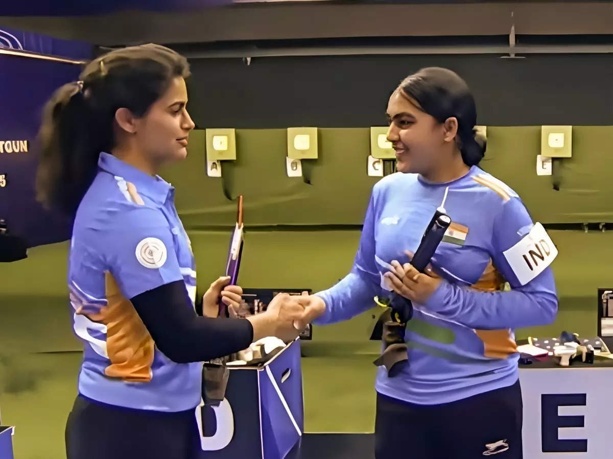 What a coincidence! Suruchi Singh, from Manu Bhaker’s hometown ...