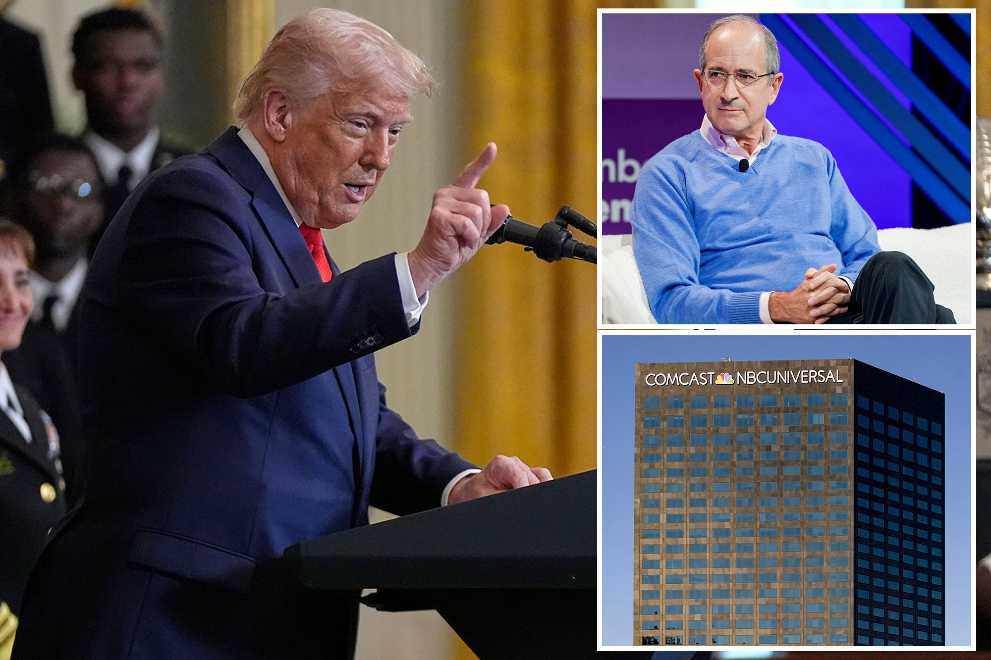 Trump slams MSNBC, Comcast CEO Brian Roberts: ‘Disgrace to the ...