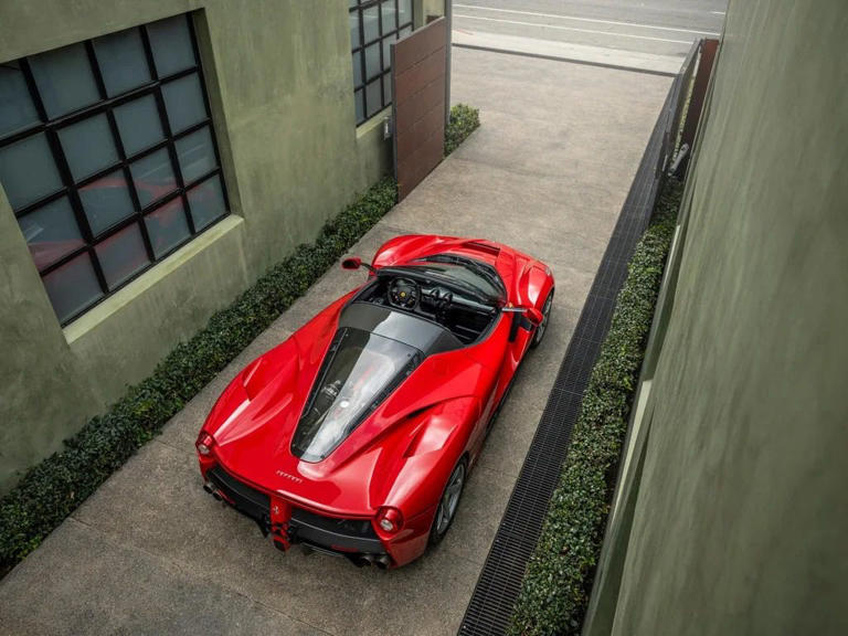 1-of-210 Ferrari LaFerrari Aperta Listed for Sale with Under 1,500 Miles
