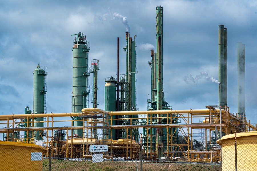‘Mechanical issue’ causing flaring at Valero Refinery Wednesday