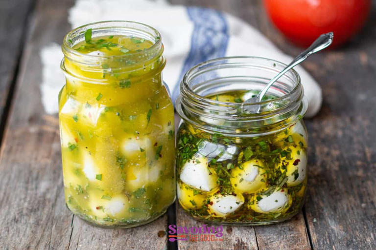 Marinated Mozzarella Balls