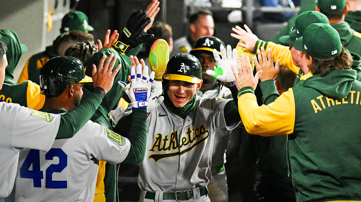 Athletics’ Tyler Soderstrom completes historic MLB feat on Jackie ...