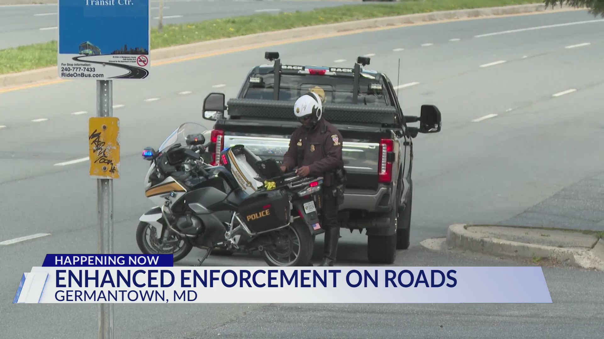 Enhanced enforcement on roads