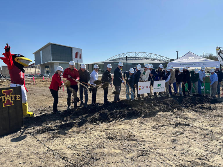 McFarland Clinic is 1st business to break ground at Iowa State's CyTown ...