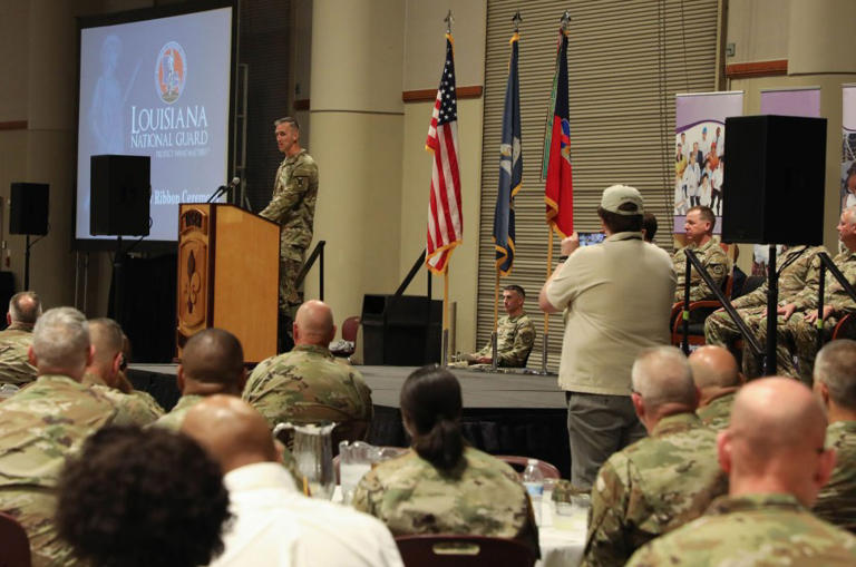 La. Guard’s 256th Infantry Brigade honored before deployment