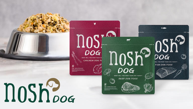 noshから待望のペットフード「nosh DOG」登場