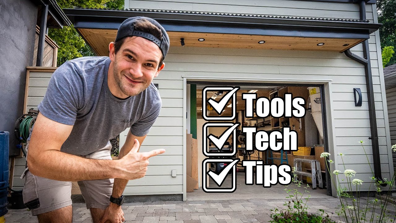 Custom Built Work Shop Tour - What Works, What Doesn't, and Future ...