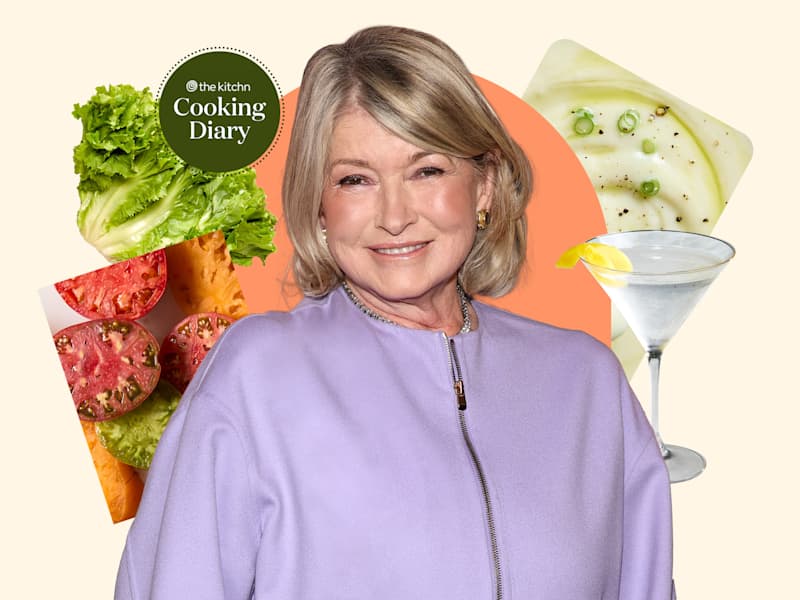 Everything Martha Stewart Cooks in a Day [Exclusive]