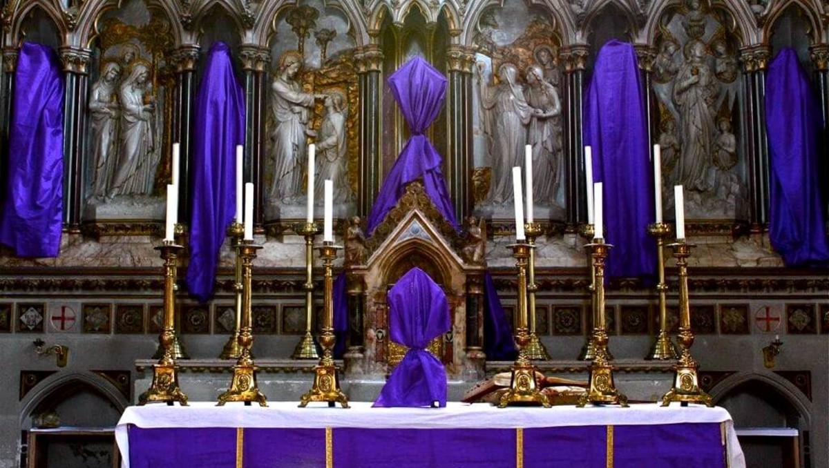 ¿Por qué se usa el color morado en Semana Santa? Este es el significado ...