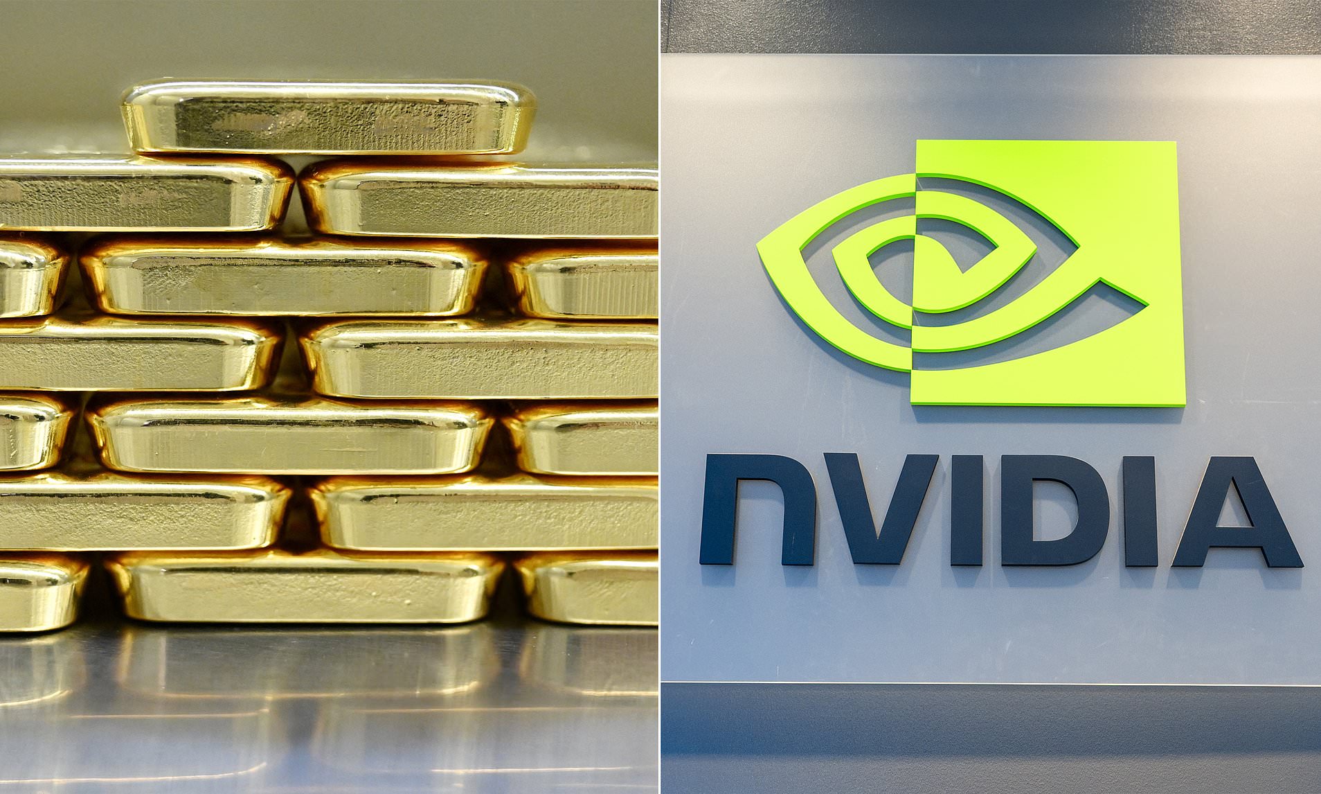 Gold tops $3,300 but Nvidia leads tech sell-off in another bout of ...
