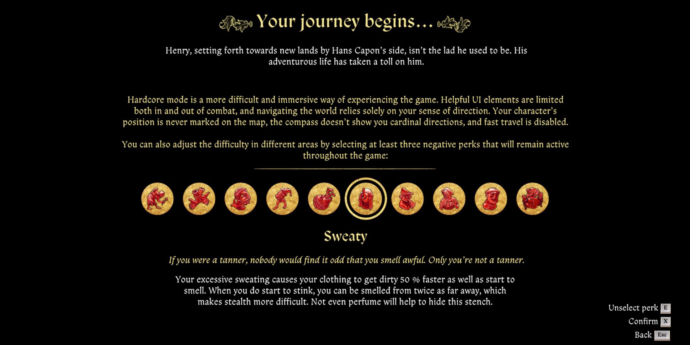 Best Negative Perks For Hardcore Mode In Kingdom Come: Deliverance 2