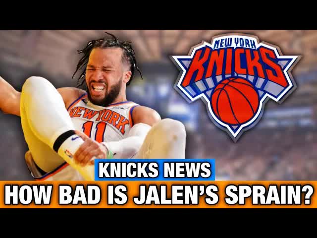 Jalen Brunson Ankle Injury Analysis: Knicks vs. Lakers NBA Game Highlights