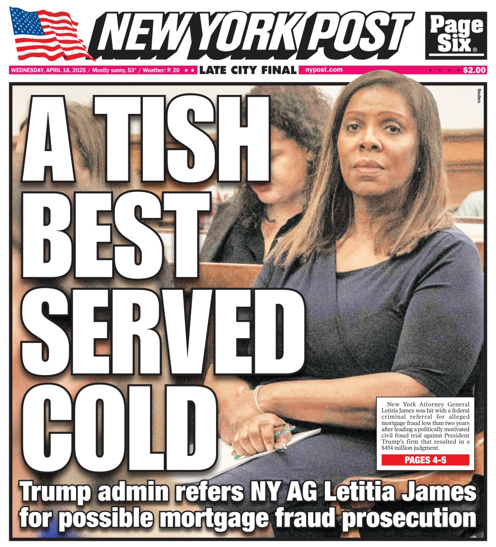 Letitia James listed this Virginia house as her ‘principal residence ...