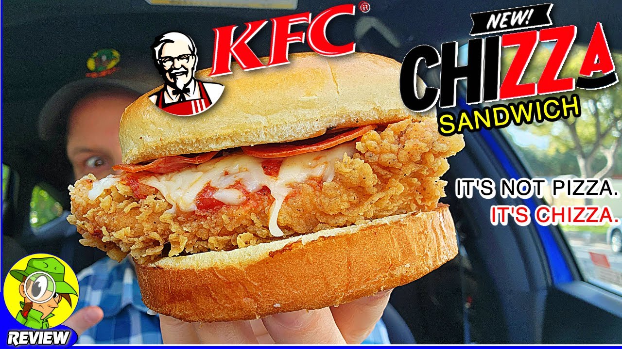KFC® CHIZZA SANDWICH Review Does It Rock