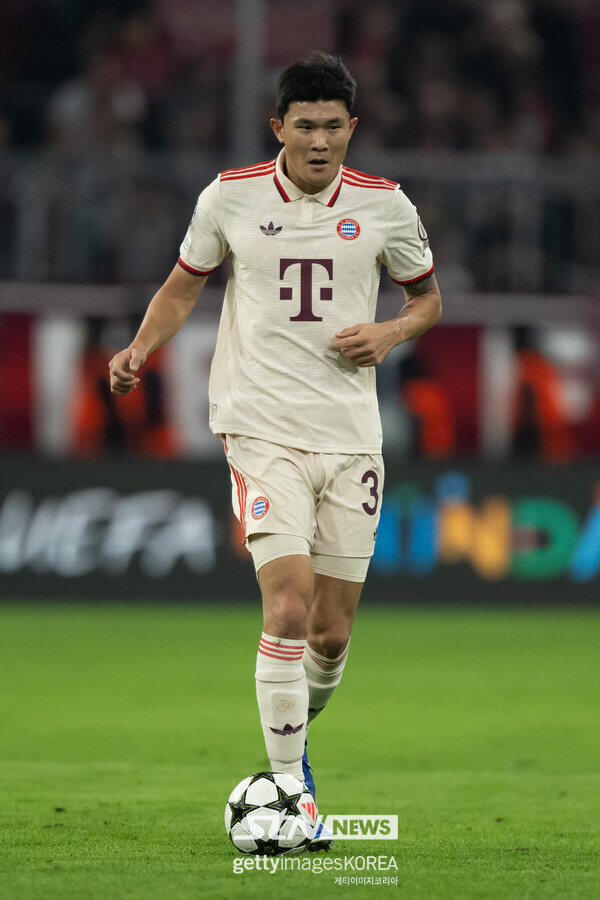 '김민재 경합 실패→후반19분 교체' 뮌헨, 인테르 원정에서 2-2…UCL 4강행 좌절