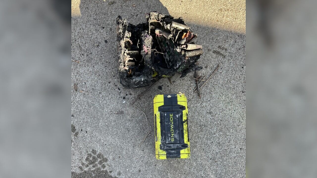 Overcharged battery causes structure fire in Grand Island