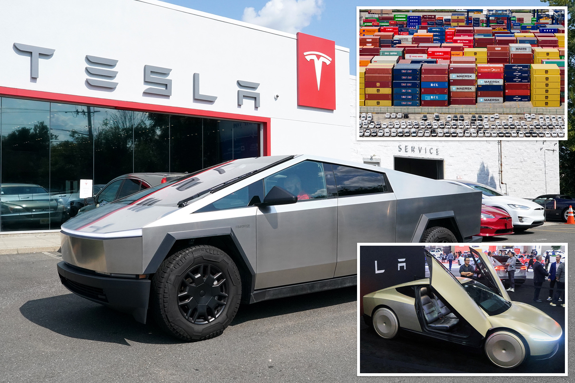 Tesla suspends importing Cybercab, Semi parts from China as Trump ...