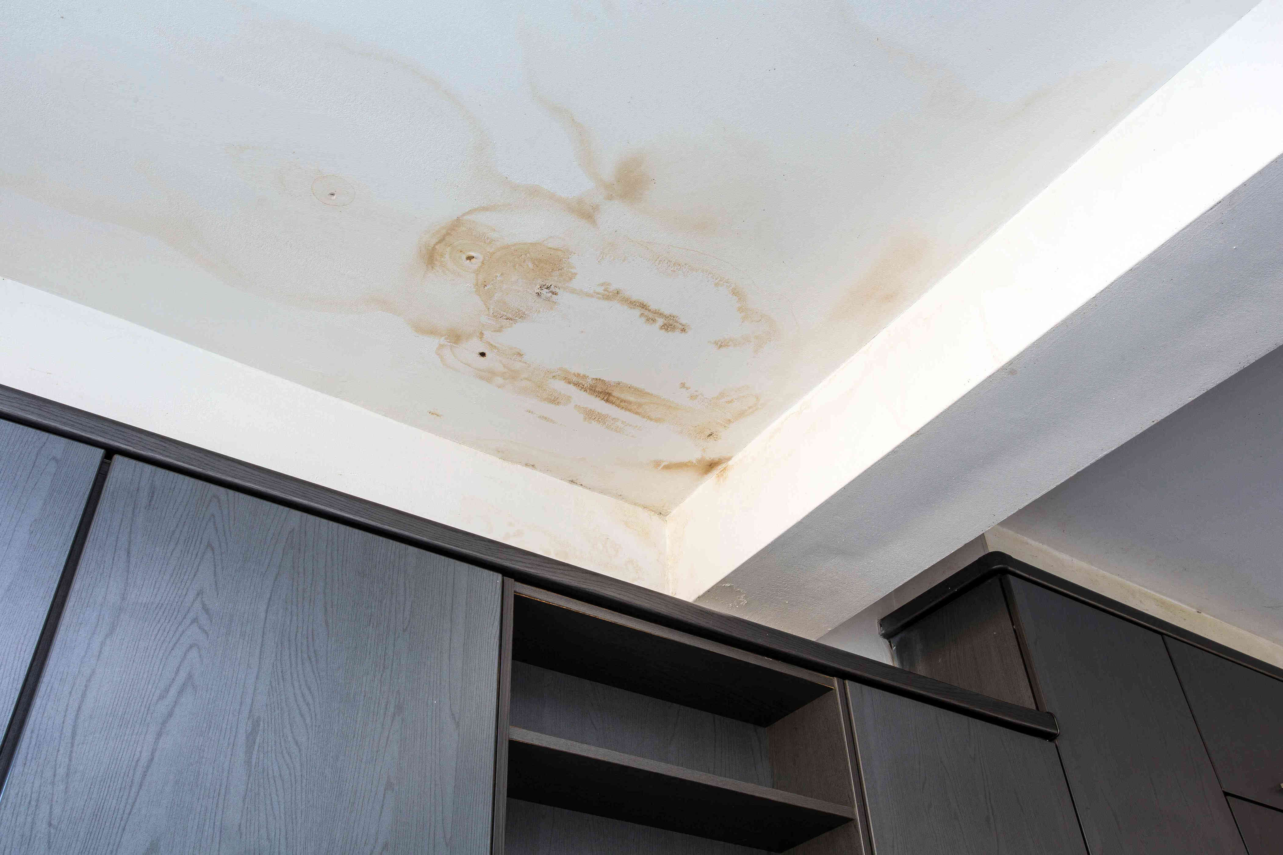 The best way to remove water stains from your ceiling, no matter how ...