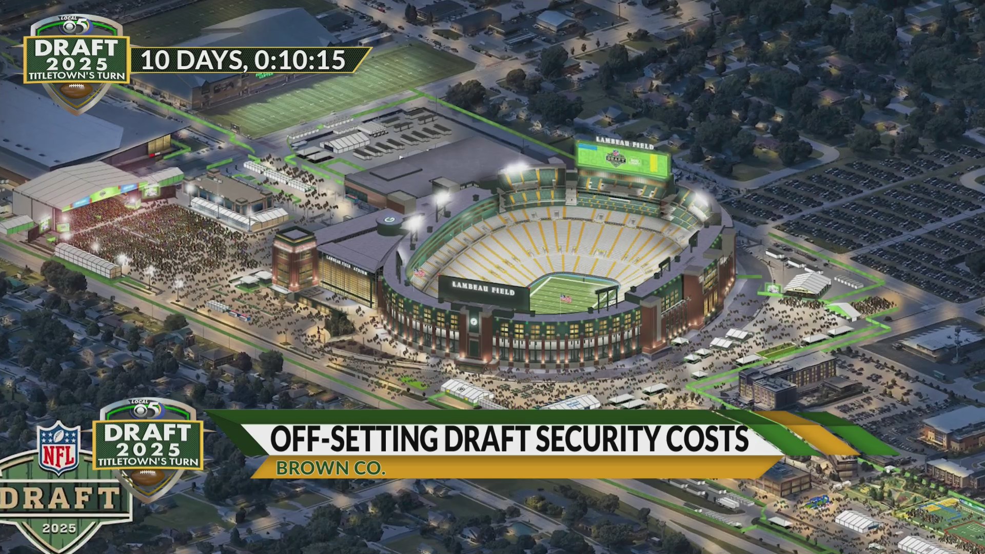 Off-setting draft security costs in Green Bay