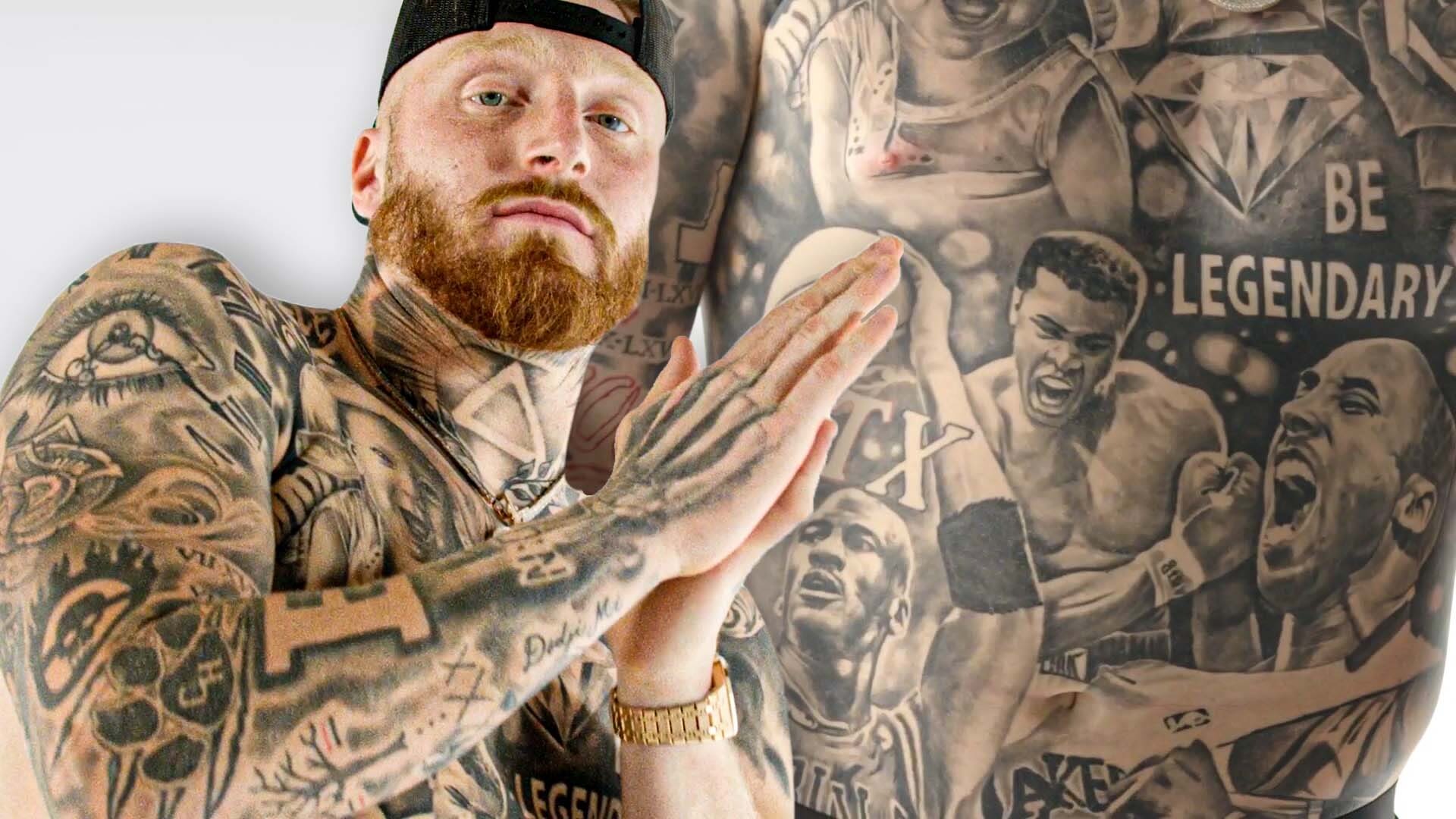 Las Vegas Raider Maxx Crosby Shows Off His Tattoos