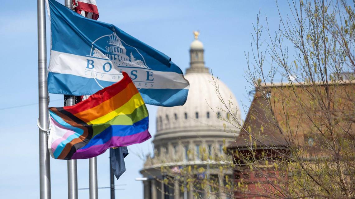 Boise is still flying Pride flag. Citing new law, Idaho AG sends ...