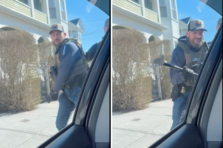 Video Shows ICE Agents Smashing Car Window To Detain Migrant