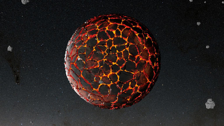 An ocean of magma formed early in Earth's history and it may still ...