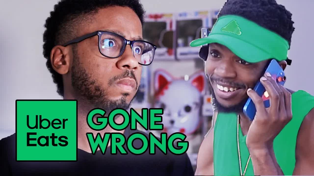 Uber Eats Gone Wrong #ubereats #vfx #holograms