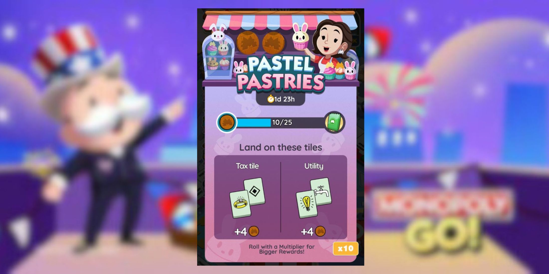 Monopoly GO: Pastel Pastries Rewards And Milestones