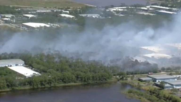 Melbourne brush fire updates: Fire grows to 30 acres