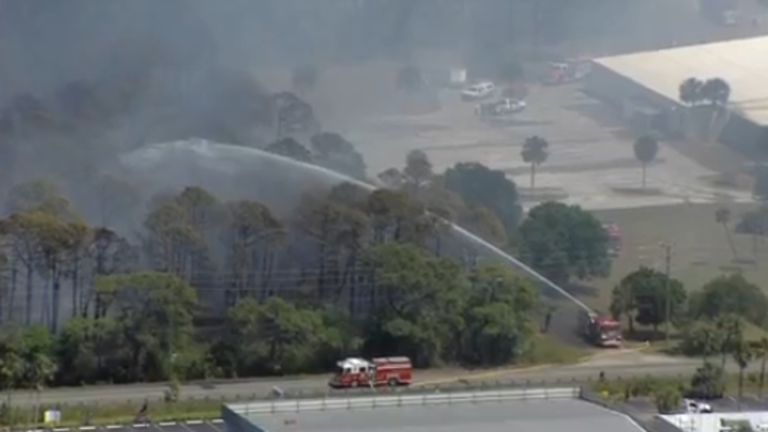 Melbourne brush fire updates: Fire grows to 30 acres