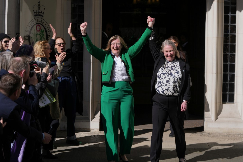 JK Rowling celebrates after UK Supreme Court rules that trans women are ...