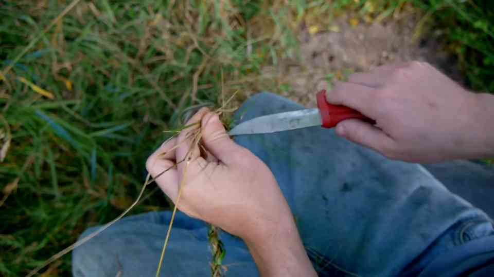 How To Make Rope From Grass [Easy Method] - NightHawkInLight