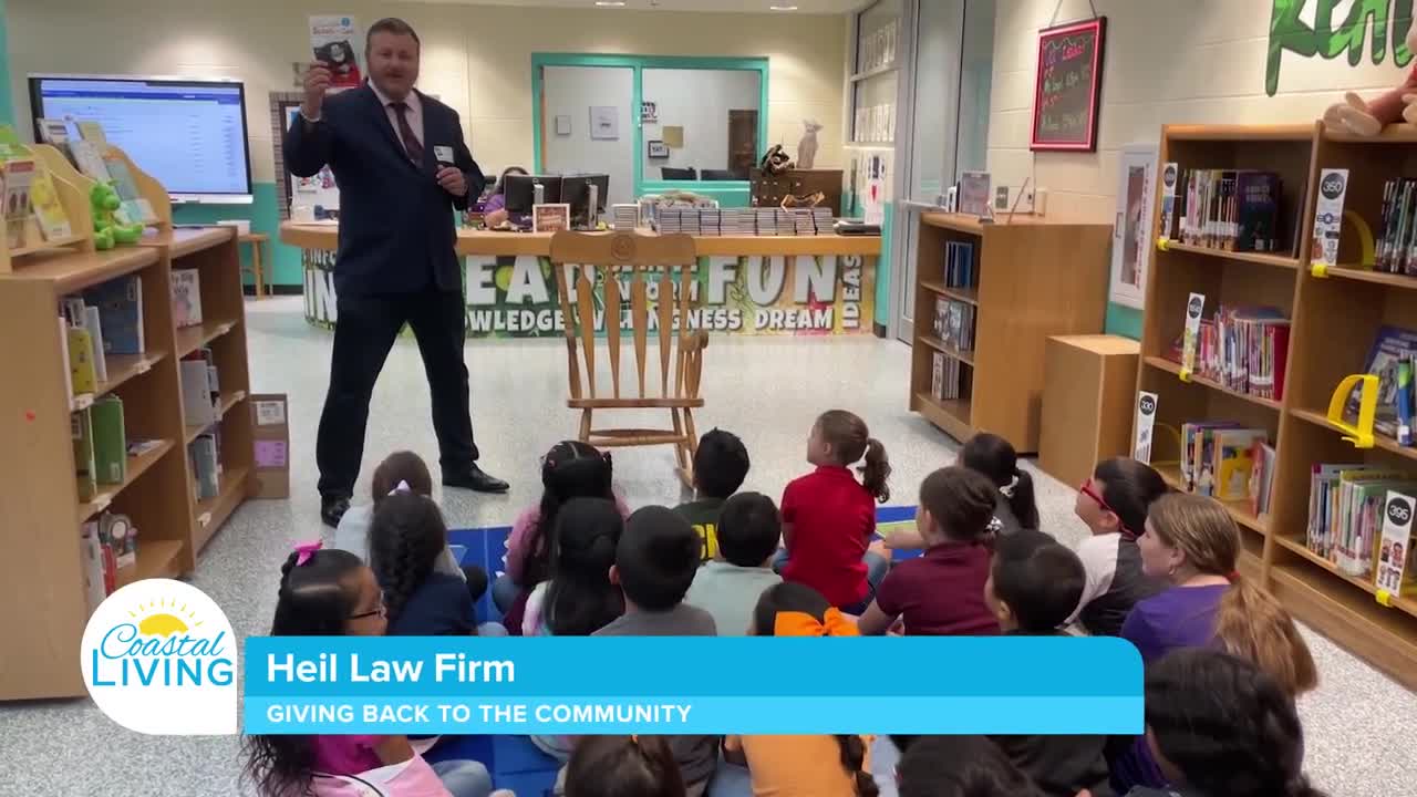 Paid for by: Heil Law Firm - Give A Child A Book Campaign