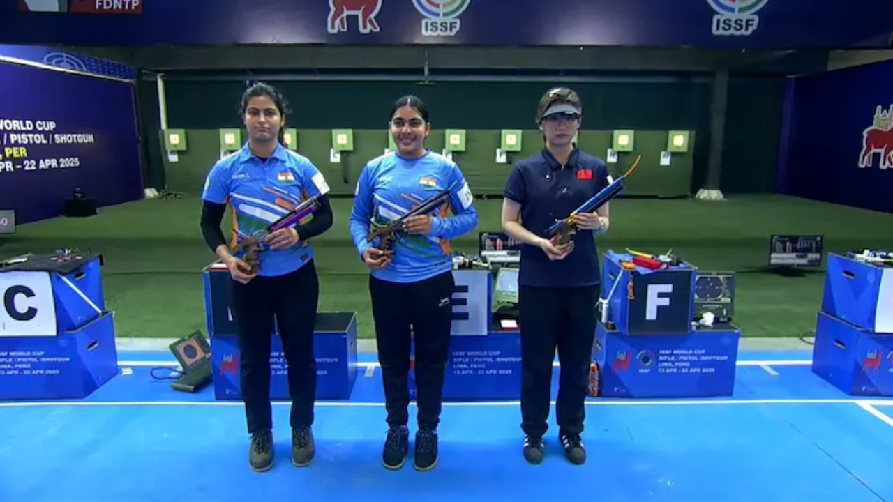 Suruchi Singh Wins Back-To-Back World Cup Golds, Silver For Manu Bhaker