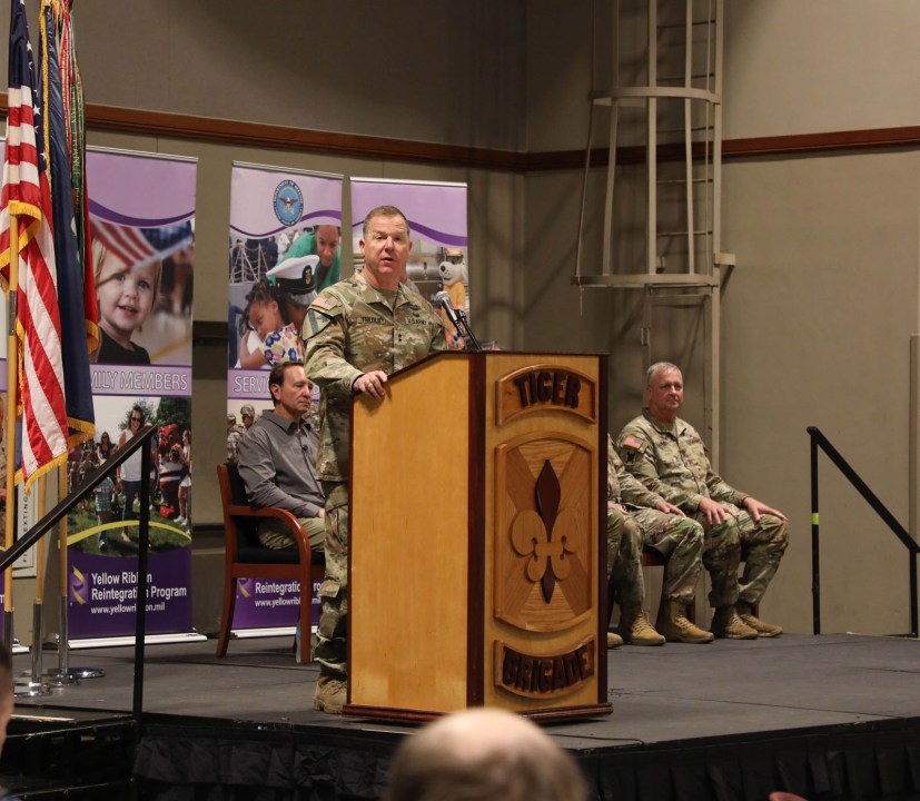 La. Guard’s 256th Infantry Brigade honored before deployment
