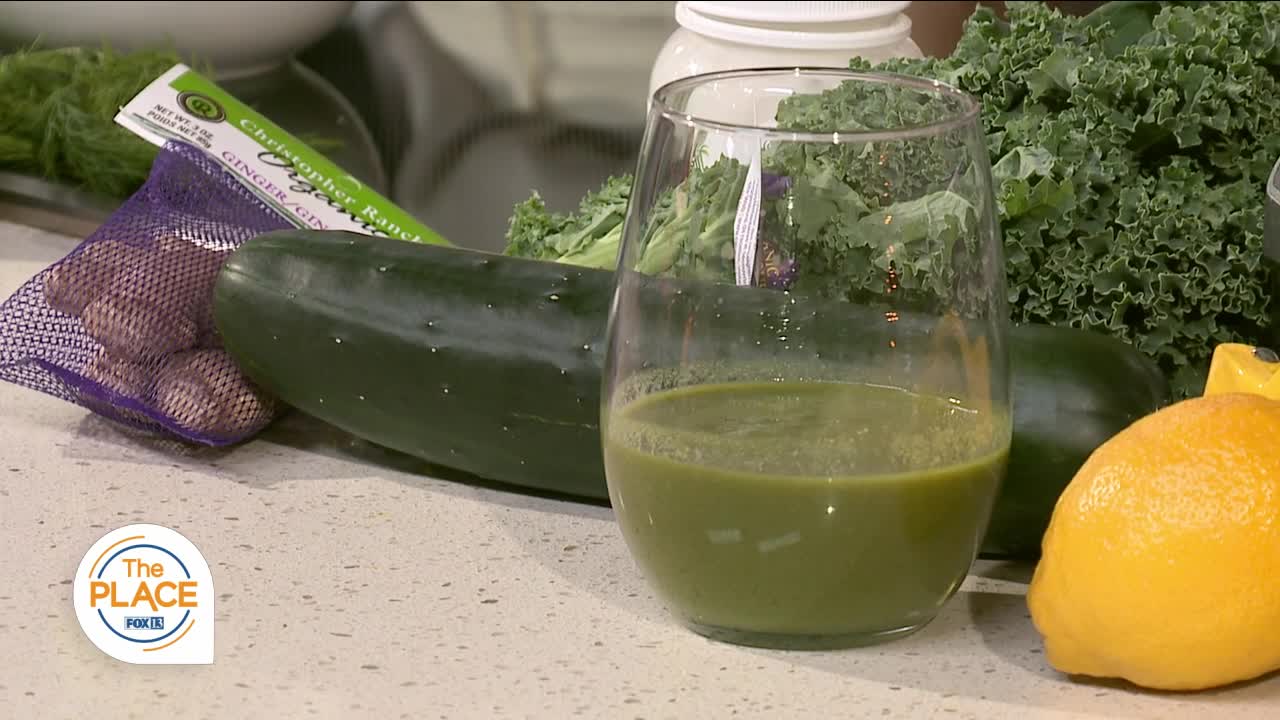 Lemon Ginger Detox Smoothie