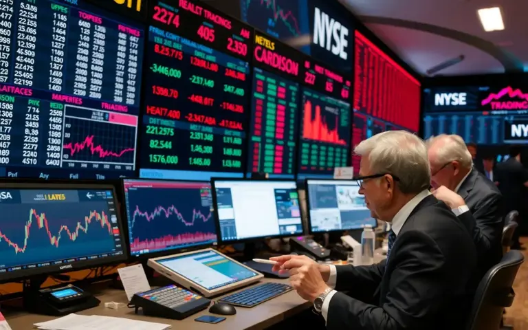 US stocks open in red on Wednesday: Nasdaq drops nearly 2%, Dow slips ...