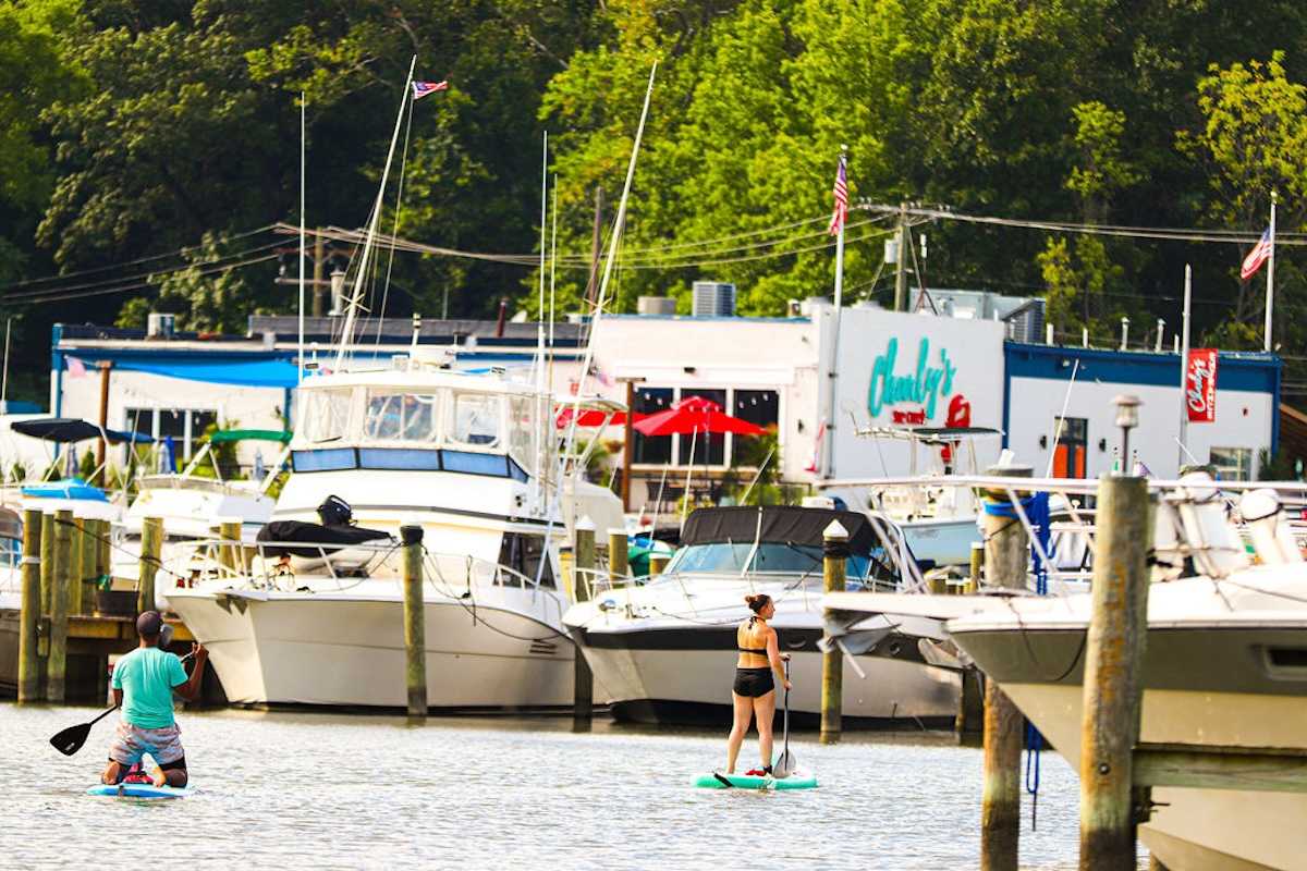 Baltimore County waterfront restaurant adds mini golf, tiki bar