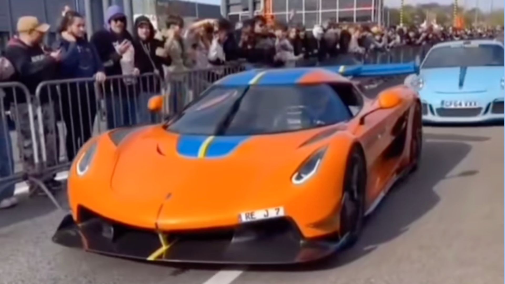 Porsche 911 GT3 Crashes Into $3M Koenigsegg Jesko at Belgian Supercar Meet