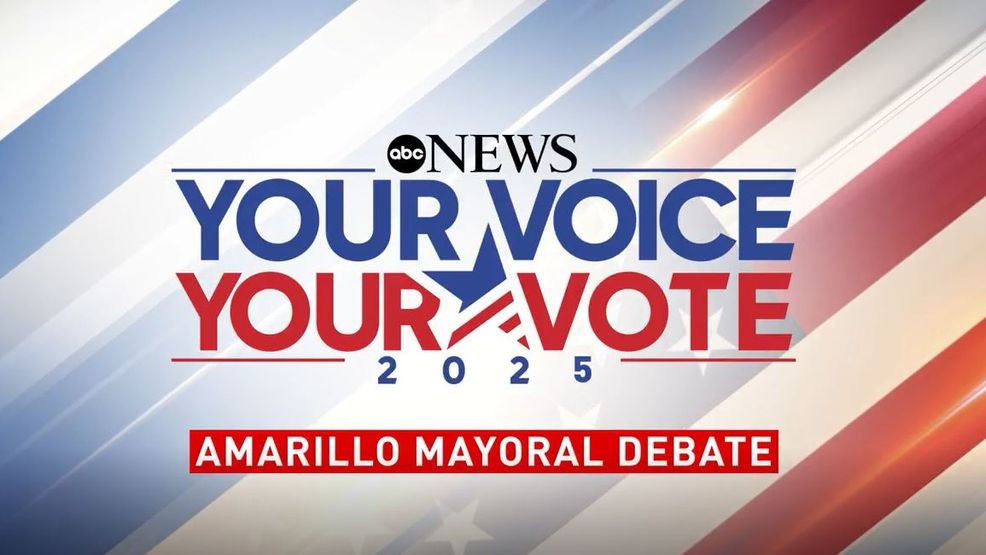 ABC 7 hosting Your Voice/Your Vote 2025 Amarillo Mayoral Debate ...