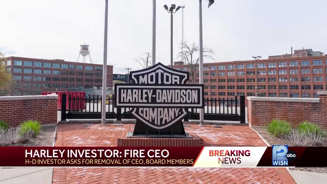 Harley-Davidson investor calls for leadership change, removal of CEO