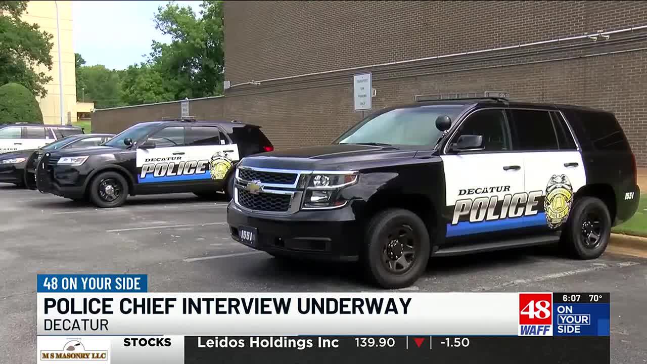 Decatur police chief interviews underway