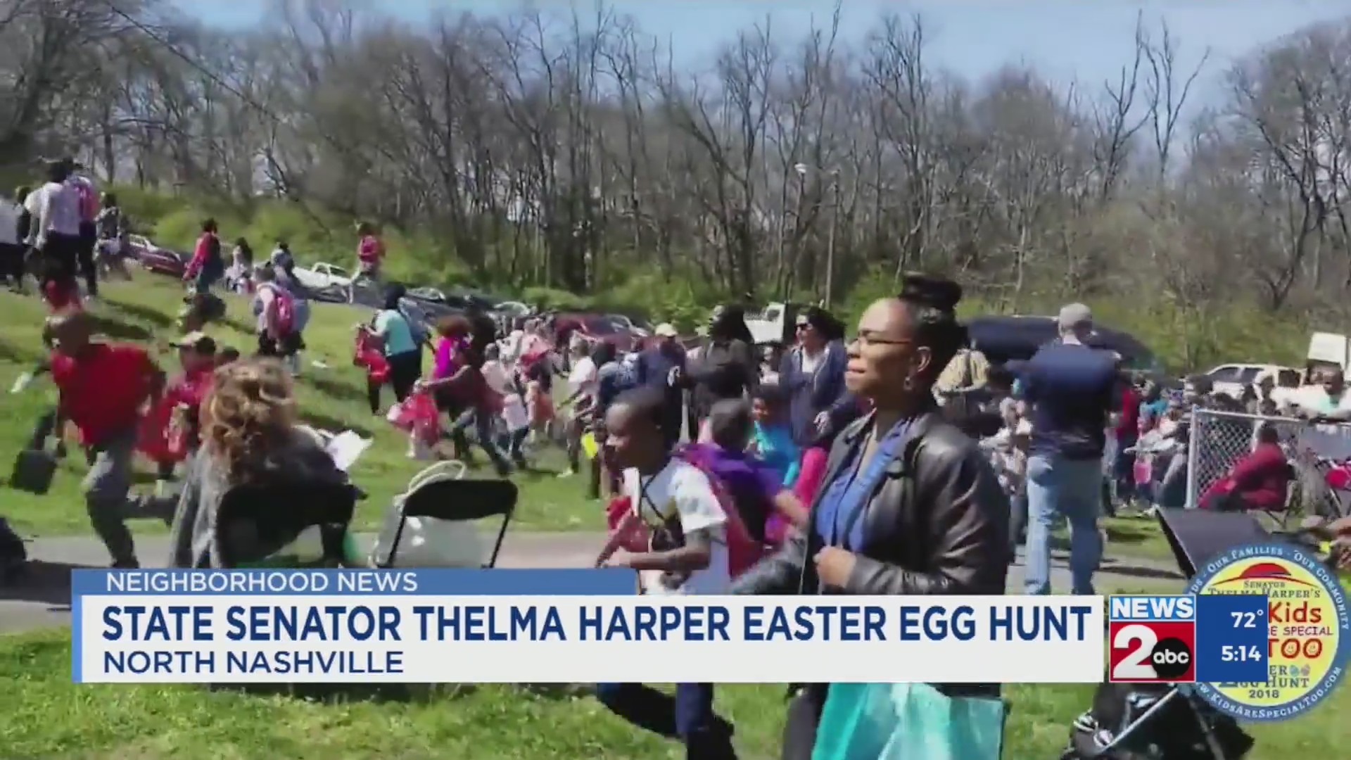 State Senator Thelma Harper Easter Egg Hunt in North Nashville
